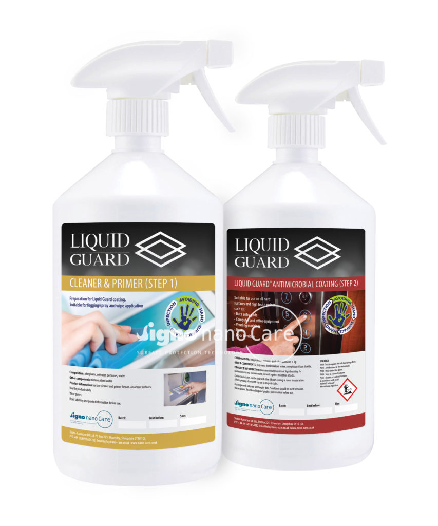 Liquid Guard ® Longterm Antimicrobial Disinfectant - Nano-Care