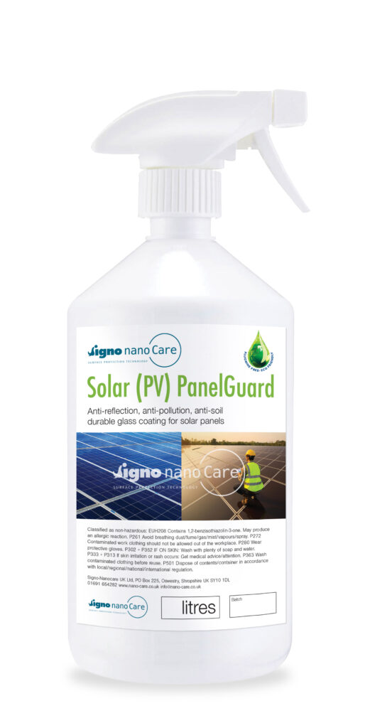 Solar (PV) PanelGuard - Nano-Care