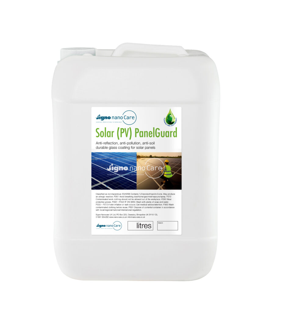 Solar (PV) PanelGuard - Nano-Care